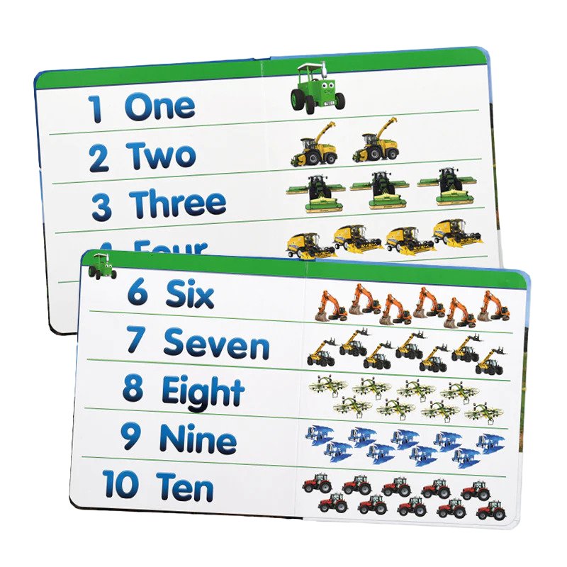 Tractor Ted Numbers on the Farm Board Book - BATA Ltd